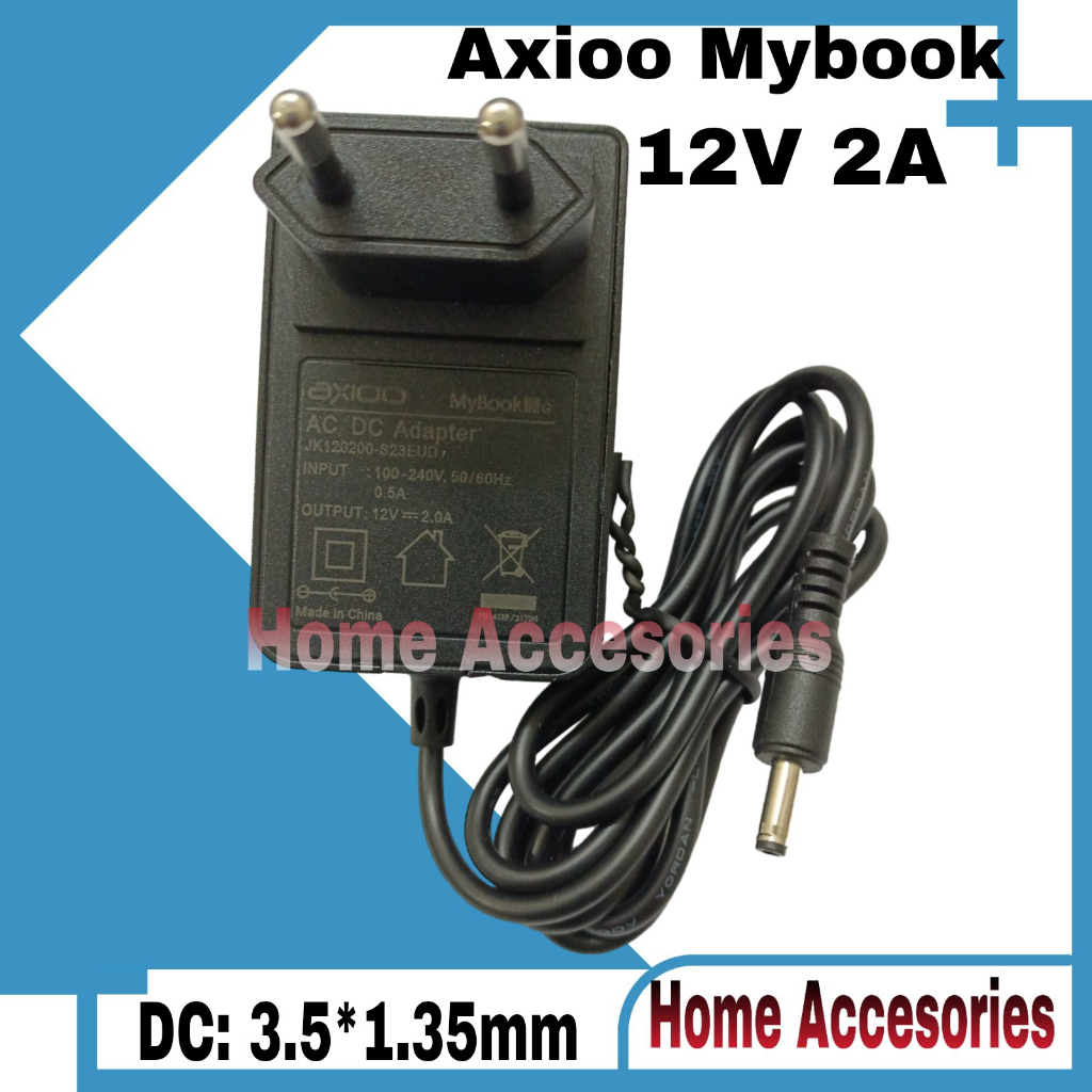 Jual Adaptor Charger AXIOO MYBOOK 10 plus 11 plus 11G 14 14plus 14E 14F ...