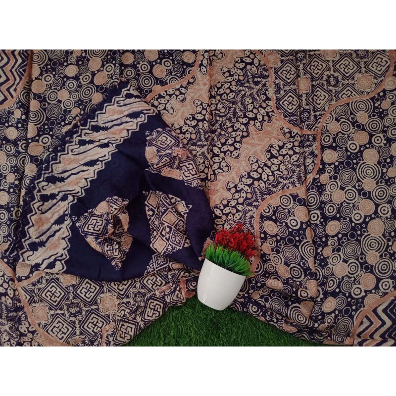 Jual KAIN BATIK VISCOSE CIREBON TRUSMI BATIK FARIZA VISKOS FISKOS CAP ...