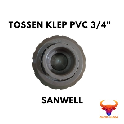 Jual Aneka - Check Valve Tusen Klep PVC 3/4" Sanwell Klep Pipa Paralon ...