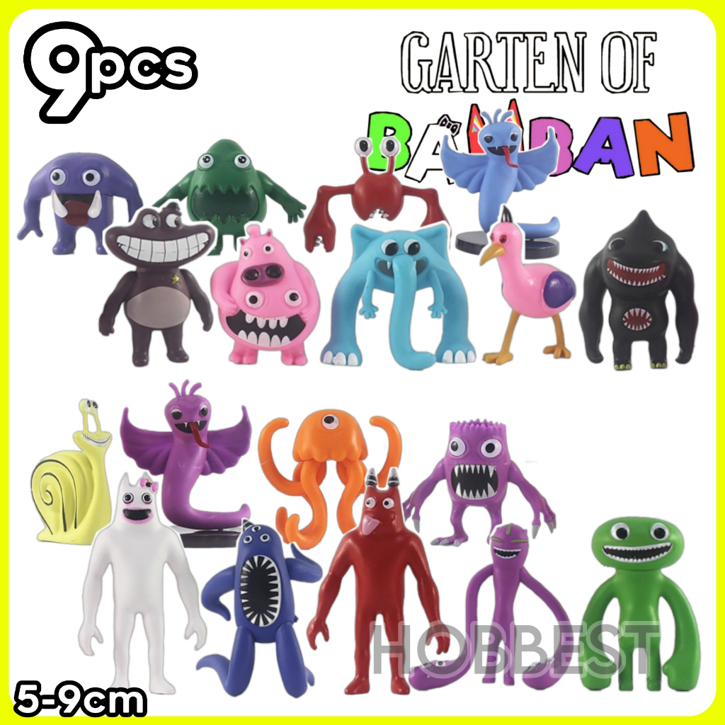 Jual Action Figure GARTEN OF BANBAN set isi 9 pcs - Miniatur Topper Kue ...