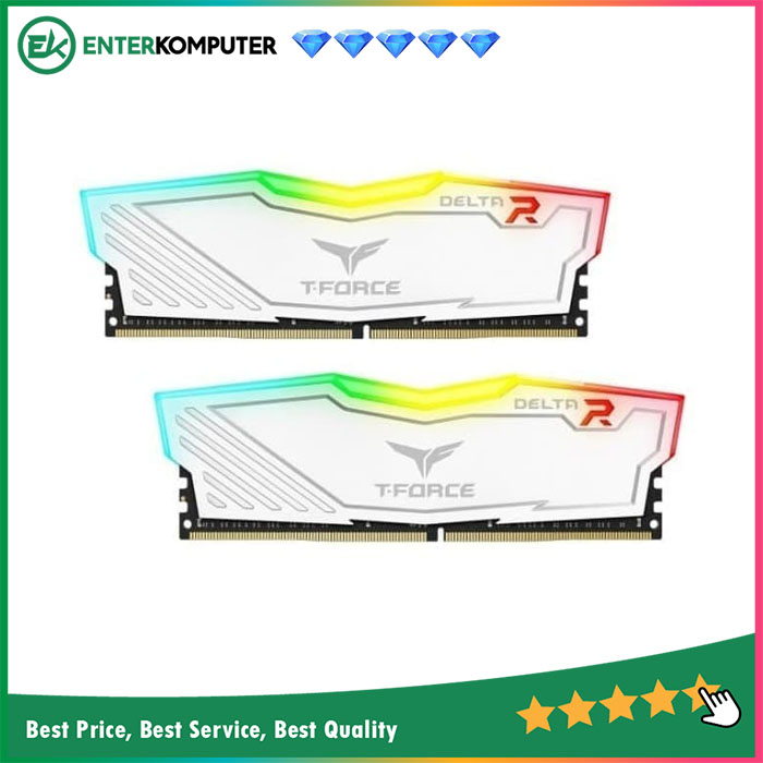 Jual Team Delta DDR4 RGB PC28800 3600Mhz Dual Channel 32GB (2X16GB) 18 ...