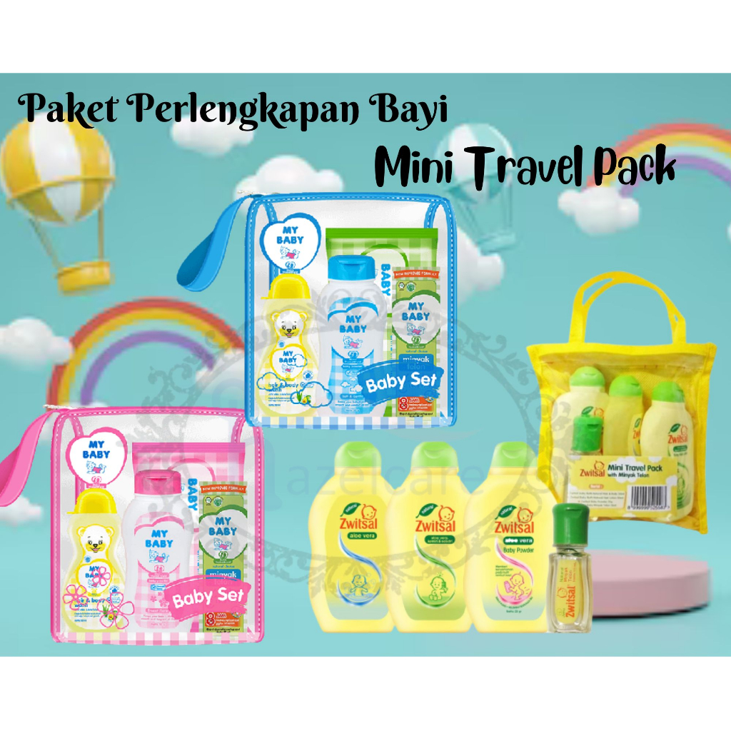 Jual Zwitsal Mini Travel Pack | My Baby Set 4in1 Paket Gift Hadiah ...