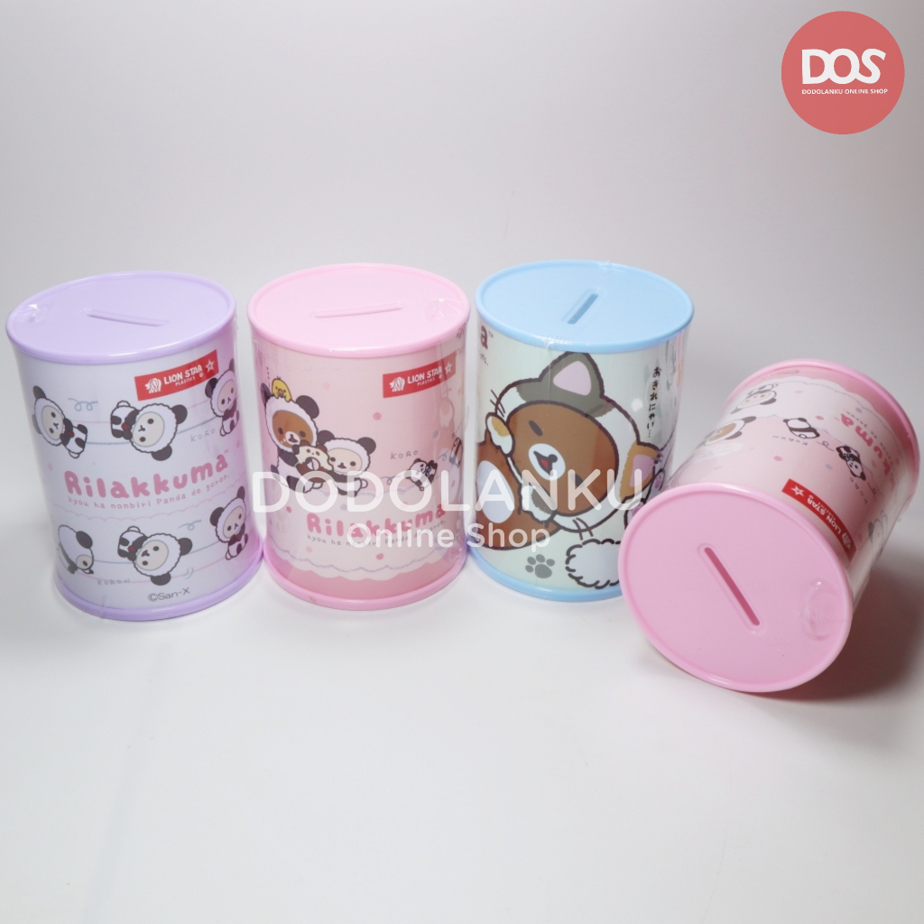 Jual Celengan Kecil Lion Star/Celengan Plastik Lucu Size Kecil/SAVING ...