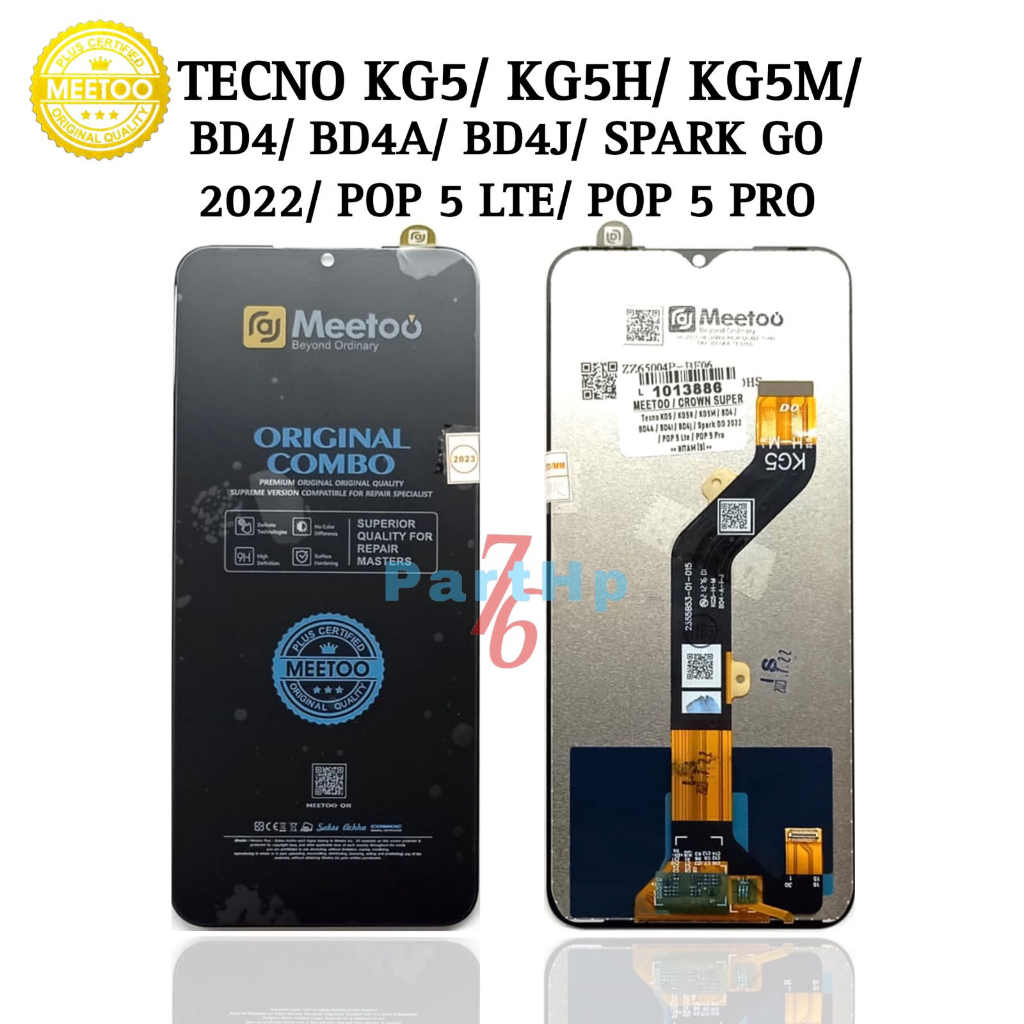 Jual LCD Touchscreen Fullset Infinix Tecno Spark Go 2022 / Pop 5 LTE / Pop 5 Pro / KG5 / KG5H ...