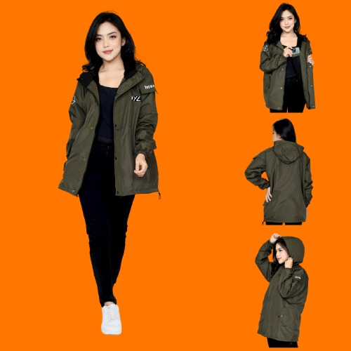 Jual Jaket Parasut Wanita Jaket Semi Parka Taslan Waterproof Jaket ... Jual Jaket Parasut Wanita Jaket Semi Parka Taslan Waterproof Jaket ...