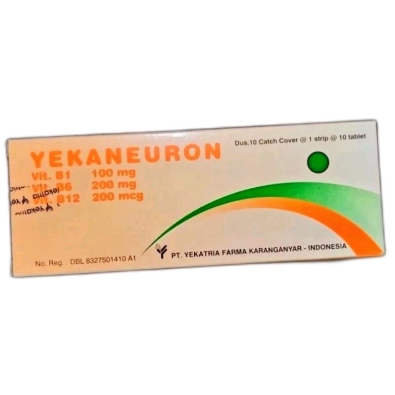 Jual YEKANEURON - Vitamin B1, B6, B12 (100's /Dus) | Shopee Indonesia