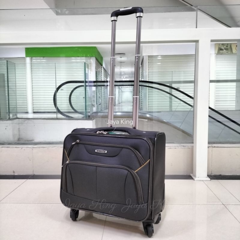 Jual Koper Kabin Kain 14 Inch Pramugari Polo Garden Roda 4 Putar ...