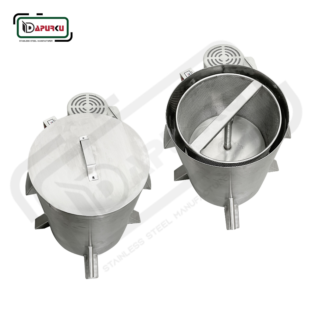 Jual Spinner Stainless Peniris Minyak Gorengan & Air Sayuran | Shopee ...