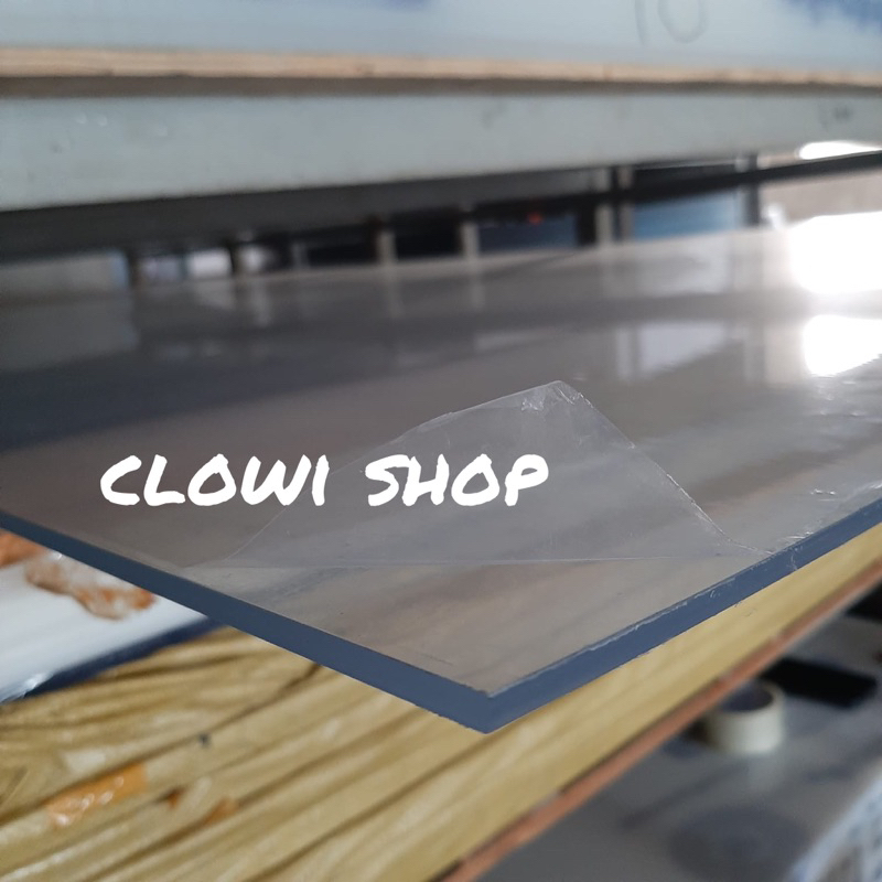 Jual PVC Sheet Clear - 5mm x 122cm x 244cm | Shopee Indonesia
