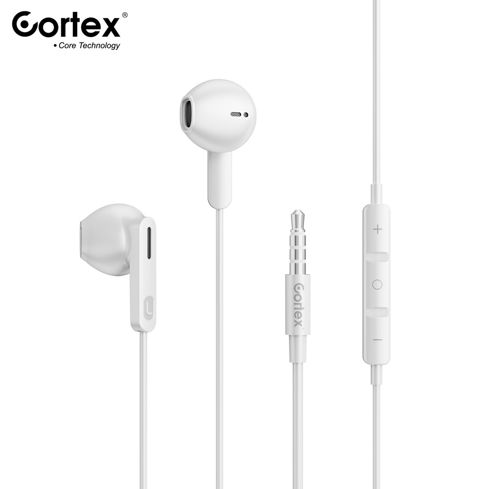 Jual Cortex E-091A Headset kabel Jack 3.5mm mic / E091A Game Earphone ...