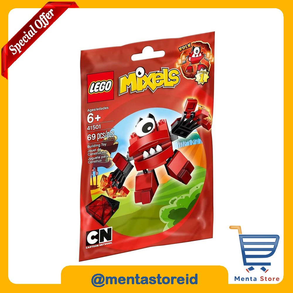 Jual LEGO 41501- Mixels - Mixels Series 1 Vulk | Shopee Indonesia