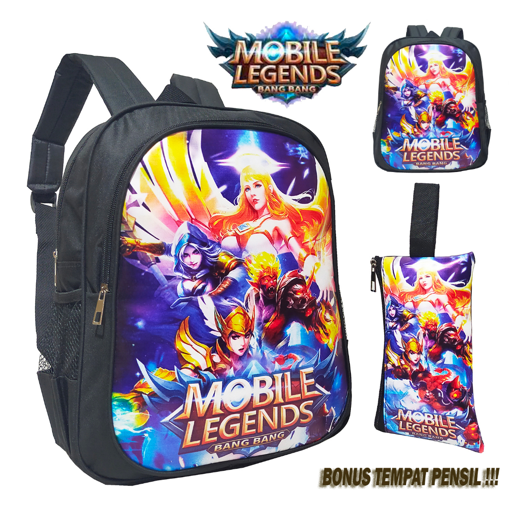 Jual TAS RANSEL ANAK LAKI-LAKI SEKOLAH TK/SD MOBILE LEGEND TERMURAH ...