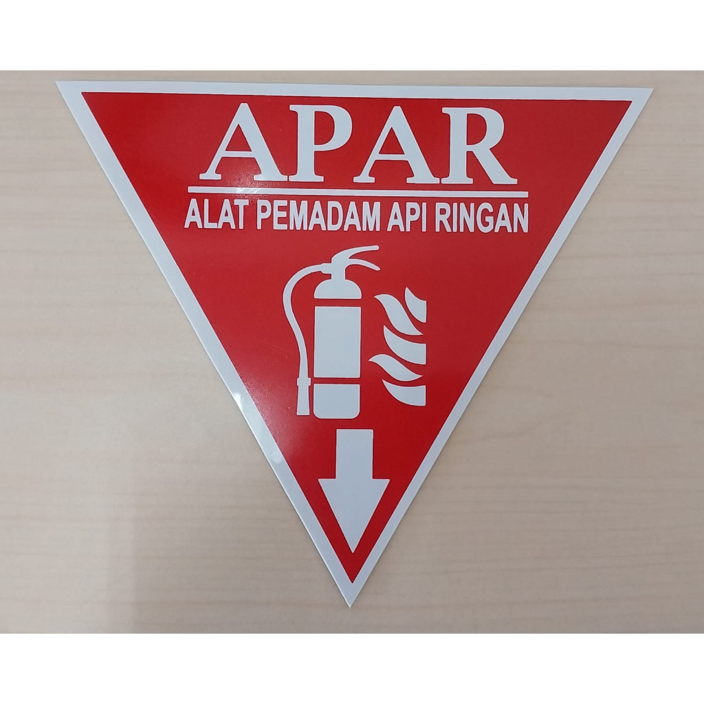 Jual Sign Rambu PVC / Akrilik APAR 20x20 | Shopee Indonesia