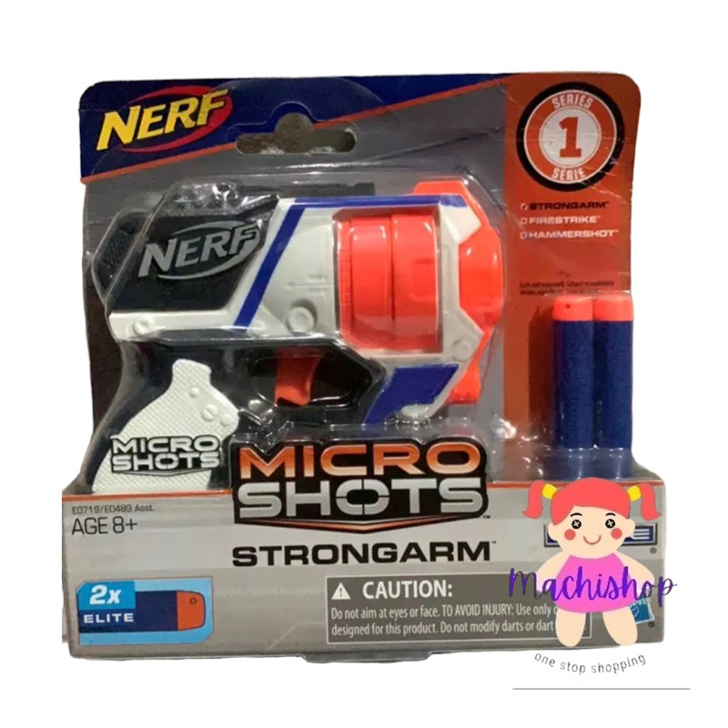 Jual Nerf micro shots strongarm dan nerf elite triad ex3 | Shopee Indonesia