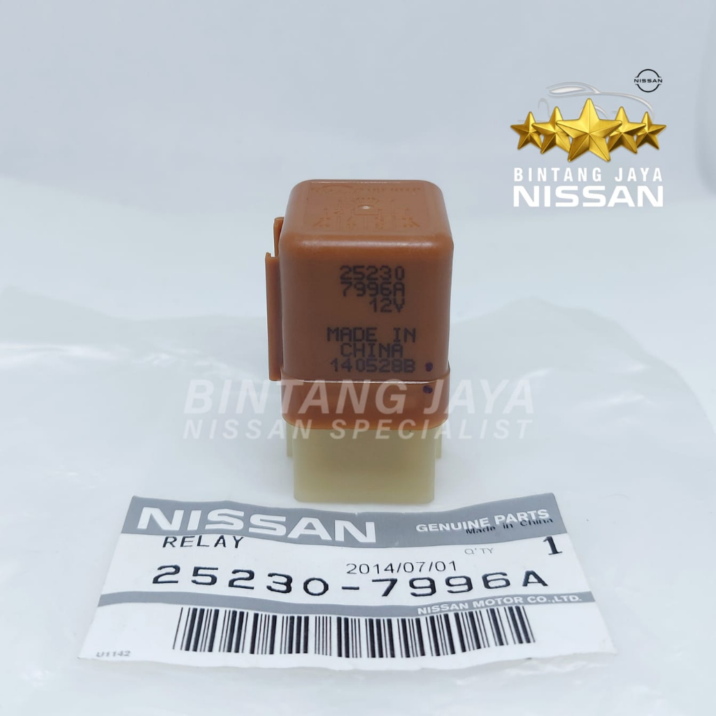 Jual Relay Kaki 6 Coklat Brown All Car Nissan Original 25230-7996A ...