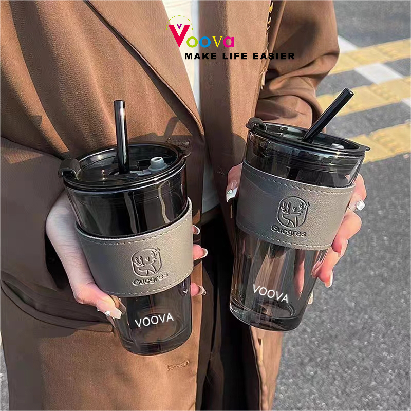 Jual Voova Gelas Tumbler Gelas Cangkir Kopi Gelas Kaca Tumbler Gelas Tumbler Aesthetic