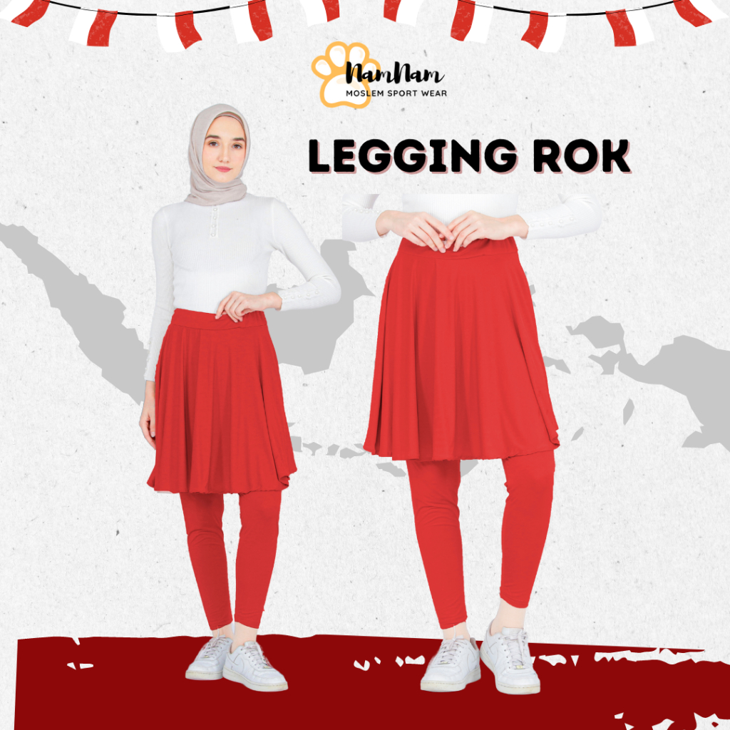 Jual Leging rok olahraga wanita skirt sport senam olahraga | Shopee ...