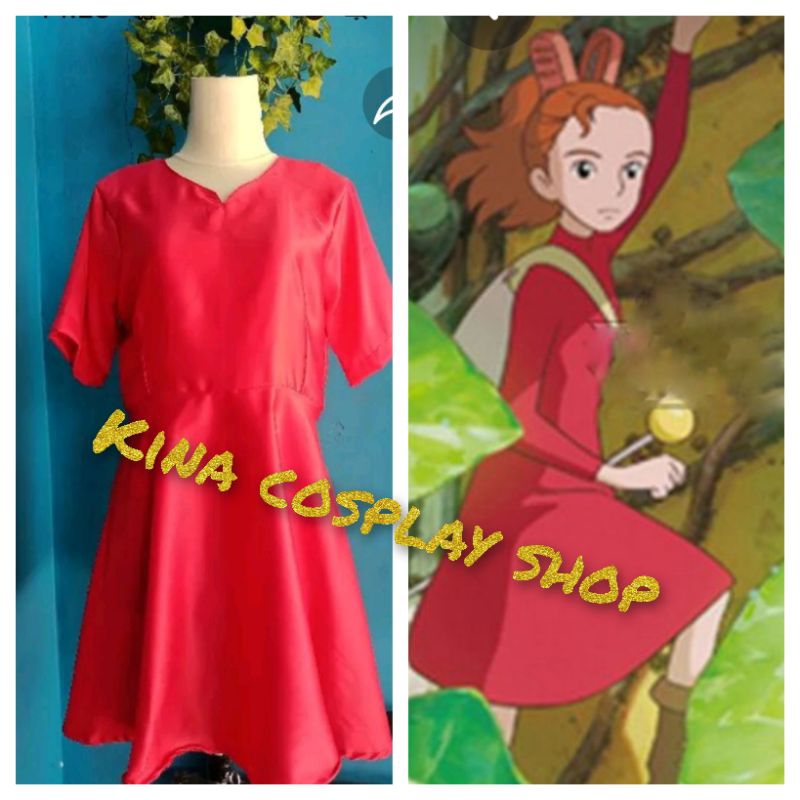 Jual The Secret World Of Arriety Costum Cosplay | Shopee Indonesia