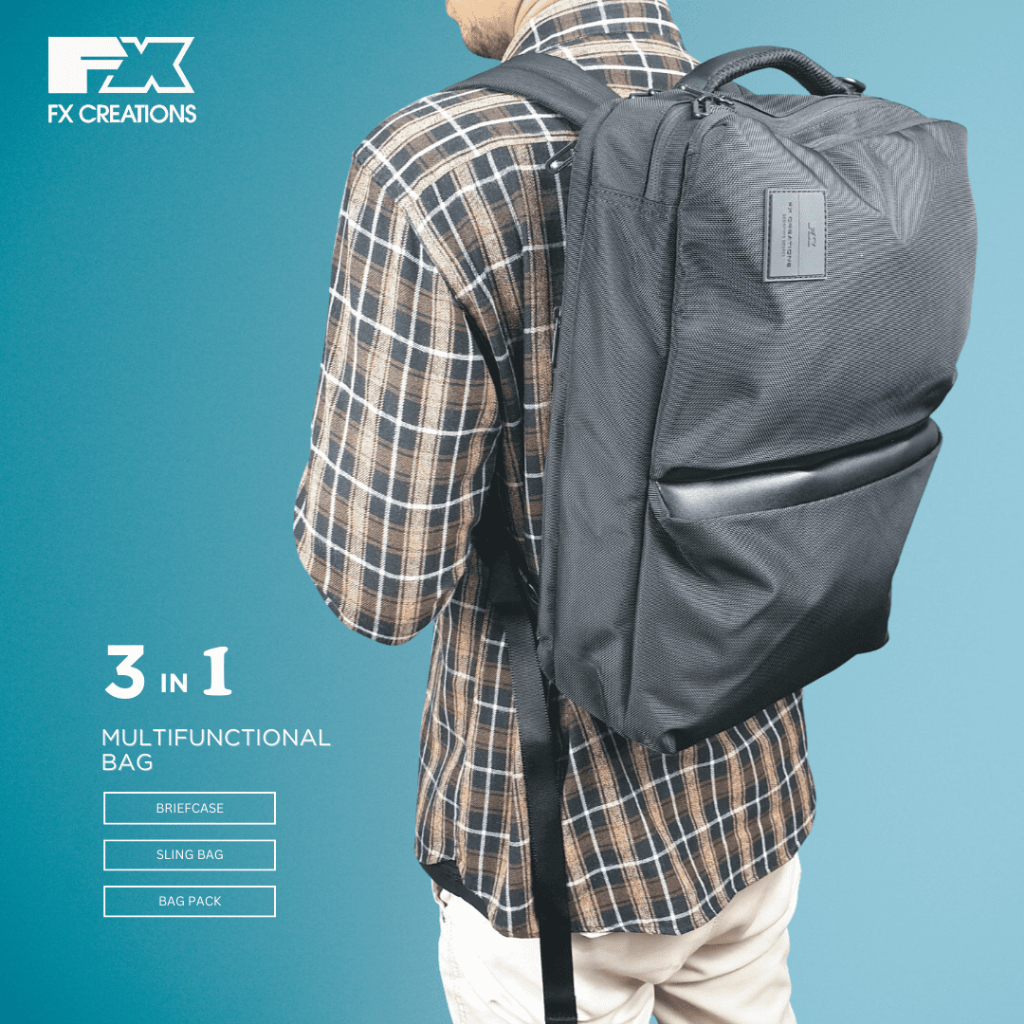 Jual Tas Selempang 3 in 1 FX CREATIONS MDS76382-01 Briefcase | Shopee ...