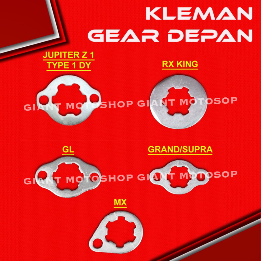 Jual Plat / Kleman / Ring Gear Depan/Keleman gear depan | Shopee Indonesia