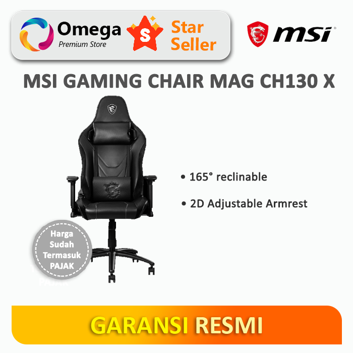 Jual MSI MAG CH130 X GAMING CHAIR | Shopee Indonesia
