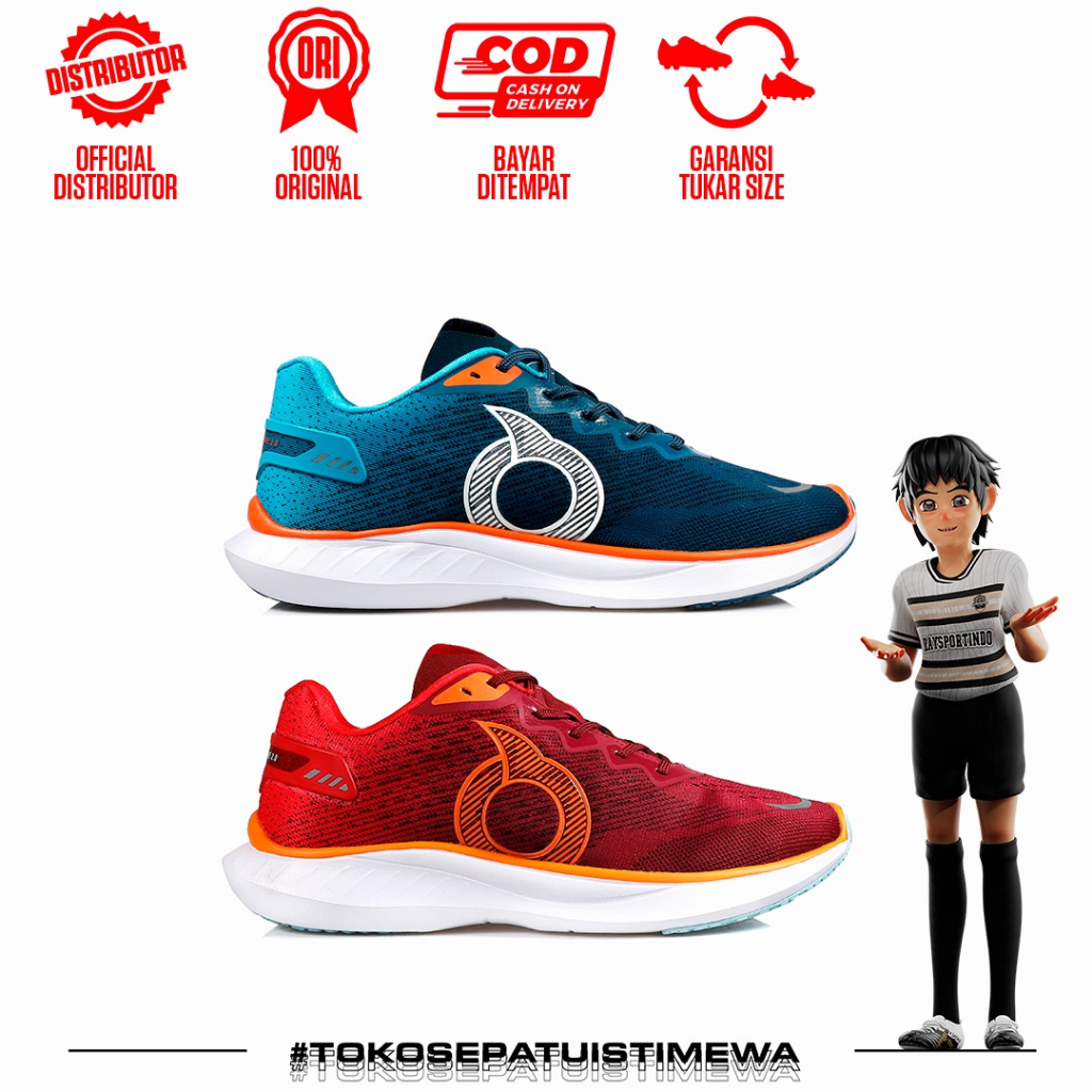 Jual SEPATU RUNNING ORTUSEIGHT HYPERDRIVE 2.0 | Shopee Indonesia