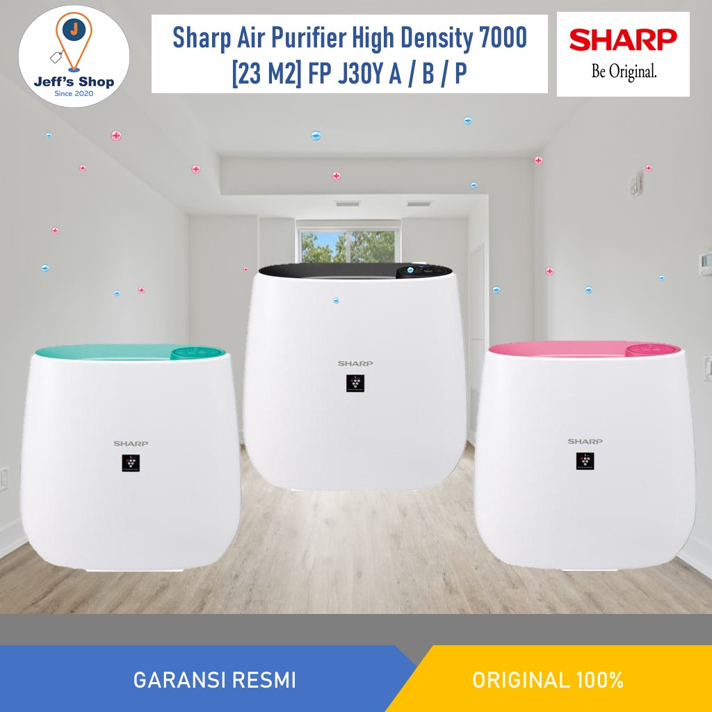 Jual Sharp Air Purifier FP J30Y [23m2] - High Density 7000 | Shopee Indonesia