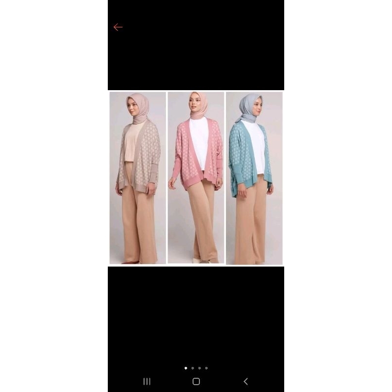 Jual alora knit cardigan ria miranda | Shopee Indonesia