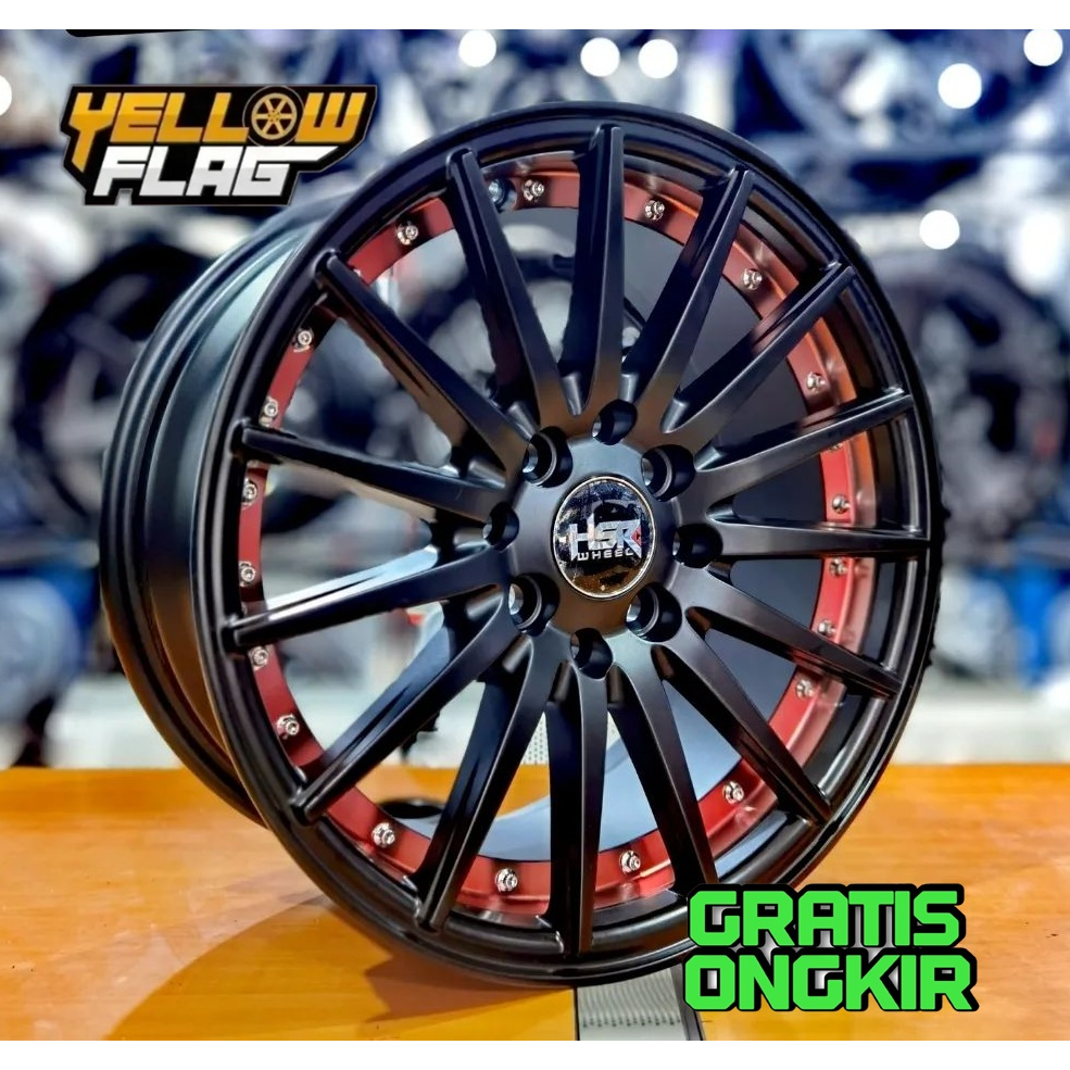 Jual Velg Ring 15 Lebar 7 HSR Tsukuba Velg Racing Mobil Colt SS Carry Futura Buan vossen ...
