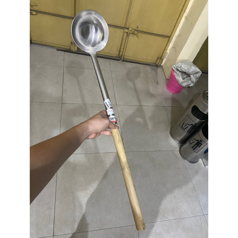 Jual Centong Jumbo Stainless 58cm / Sendok Sup Kuah Jumbo / Irus Besar ...