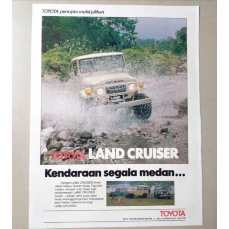 Jual Iklan jadul Mobil Toyota Land Cruiser Hard Top - original dari ...