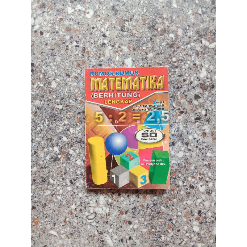 Jual RUMUS RUMUS MATEMATIKA BERHITUNG LENGKAP UNTUK SD KELAS 3,4,5,6 ...