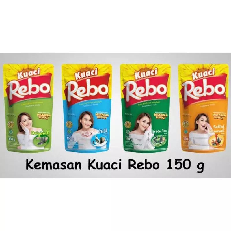 Jual Rebo Kuaci Bunga matahari 150g all varian | Shopee Indonesia
