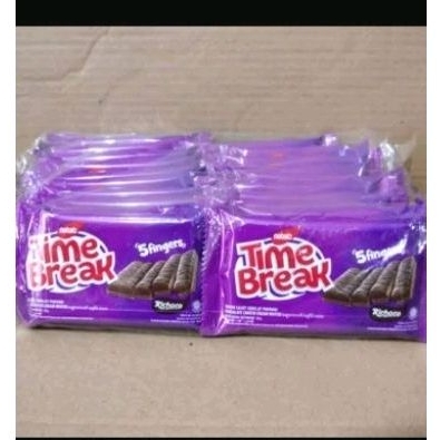 Jual [ WAFER ] Nabati Richoco Time Break Coklat isi 20pcs | Shopee ...