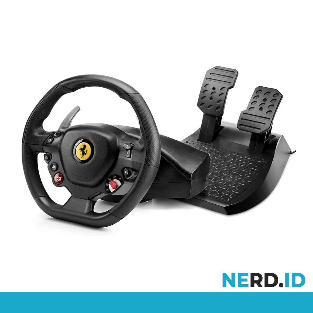 Jual ThrustMaster T80 Ferrari 488 GTB Edition Racing Wheels for PS, PC ...
