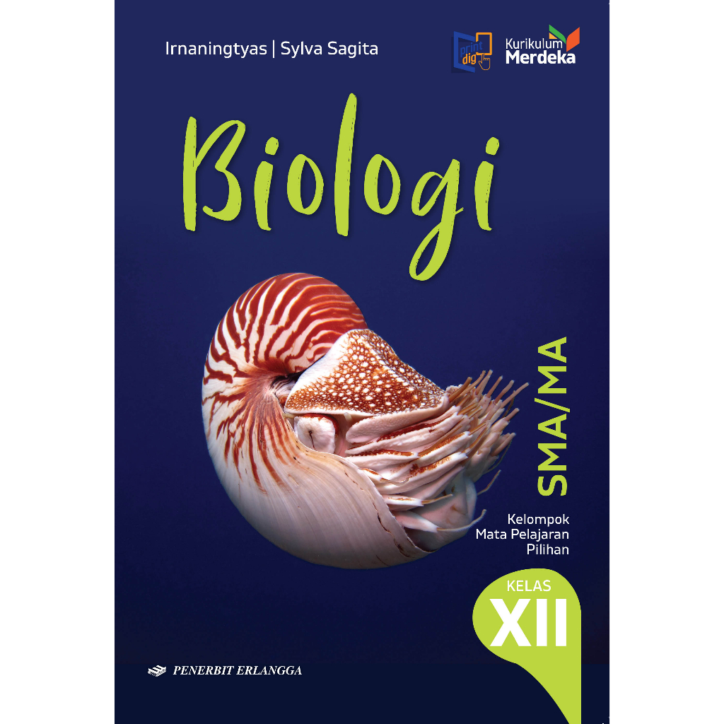 Jual 0045700540 - BUKU ERLANGGA ORIGINAL BIOLOGI SMA/MA KELAS 12 ...