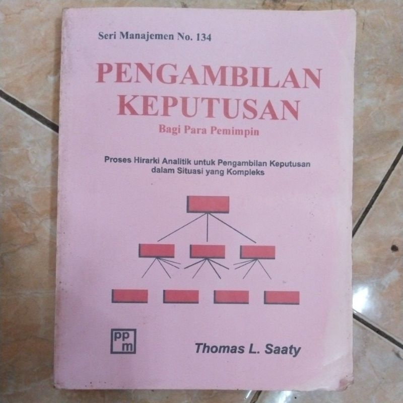 Jual pengambilan keputusan bagi para pemimpin _ proses hierarki ...