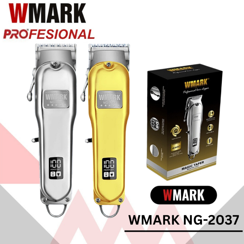Jual WMARK PRO NG-2037 Cordless Clipper 7000 Rpm Full Metal | Shopee ...