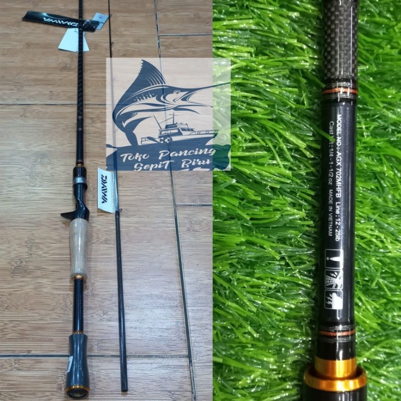 Jual Joran BC Daiwa AEGIS X 702MHFB 210cm 12-25lbs-BaitCasting BEST SELLER | Shopee Indonesia