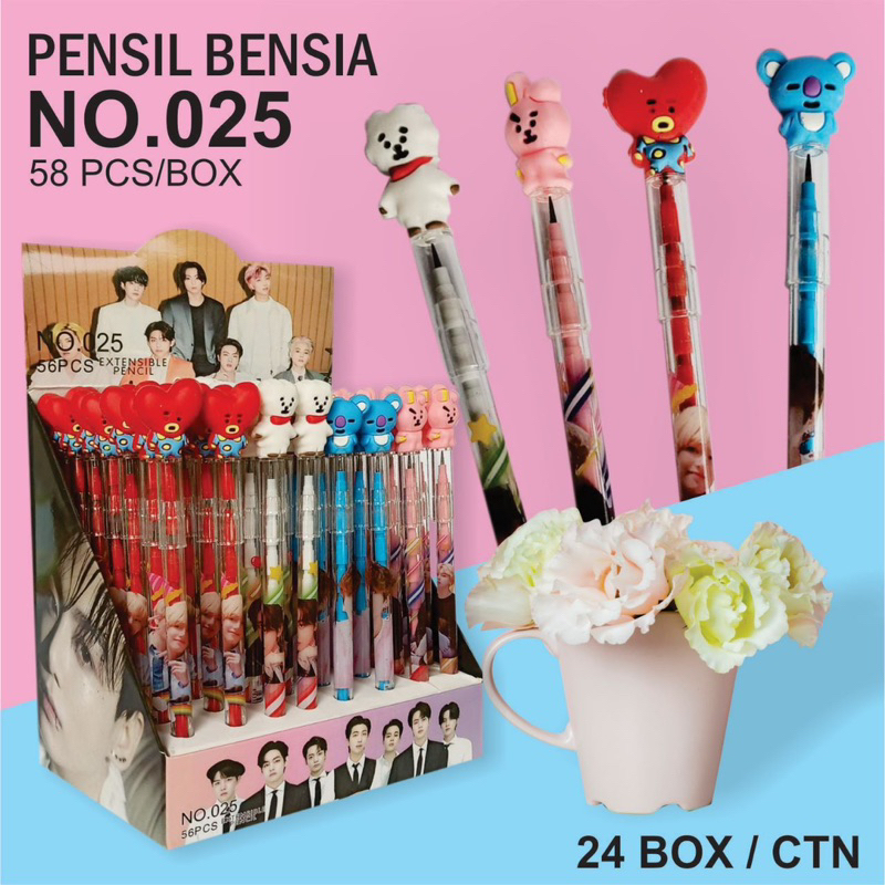 Jual PENCIL BENSIA MERK NCL HIGH QUALITY (harga per 6 pcs) | Shopee ...