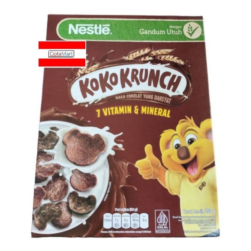 Jual Nestle Koko Krunch Cereal Cokelat 300 gr | Shopee Indonesia