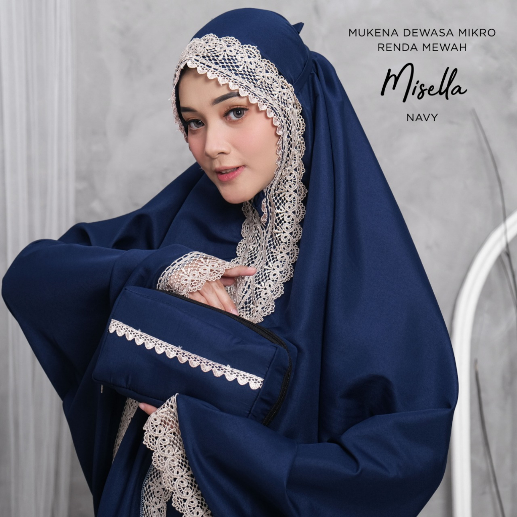 Jual MUKENA BALI TASIK - MUKENA DEWASA 2IN1 MEWAH MISELLA KATUN MIKRO ...