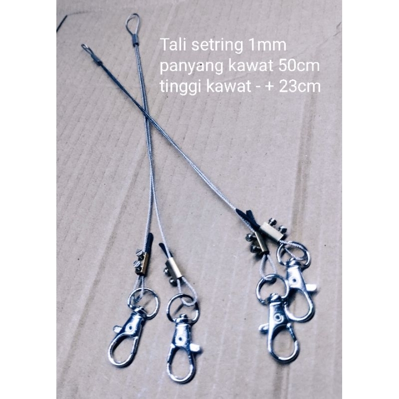 Jual kawat setring lampu aquarium aquascape Diy 1mm hpl heatsing | Shopee Indonesia