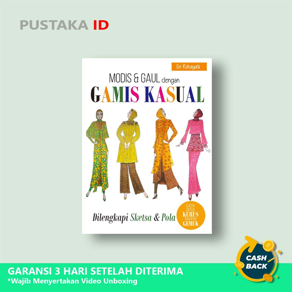 Jual Buku Modis Dan Gaul Dengan Gamis Kasual, Dilengkapi Sketsa Dan ...