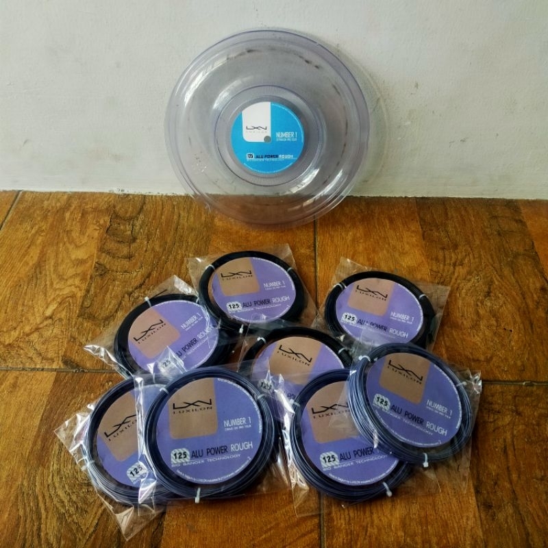 Jual senar raket tenis tennis luxilon Alu power rough original satuan ...
