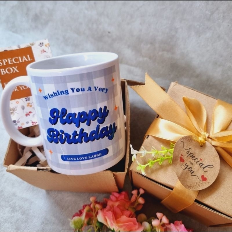 Jual Birthday Mug / Mug Ulang Tahun / Gelas Custom | Shopee Indonesia