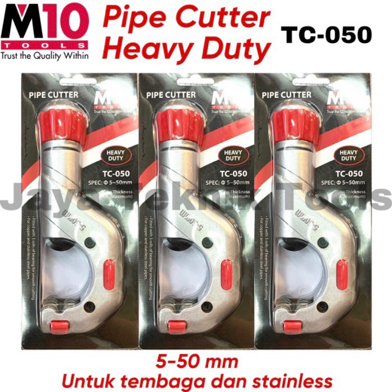 Jual Pipe Cutter M10 TC 050 Heavy Duty Pemotong Pipa Tembaga Stainless ...