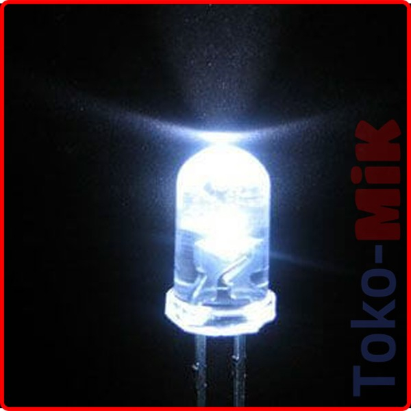 Jual LED 3MM 3 MM BENING CLEAR NYALA WARNA PUTIH WHITE | Shopee Indonesia