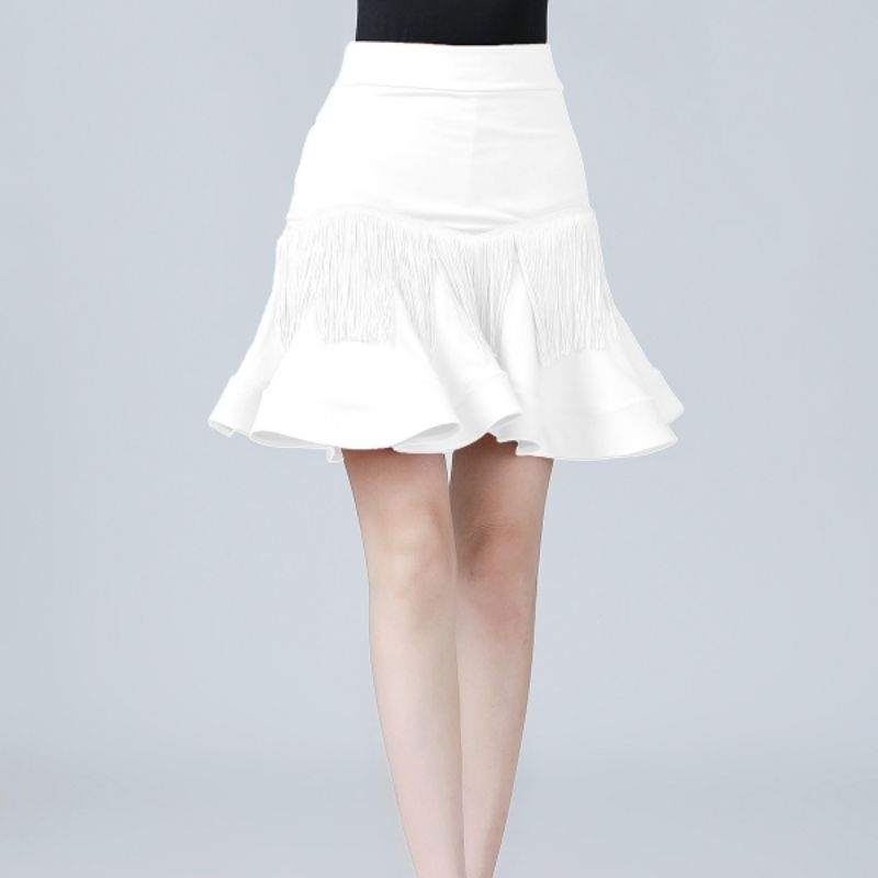 Jual Rok Line Dance Kembang Kombinasi Rumbai Rok Salsa Rok Line Dance ...