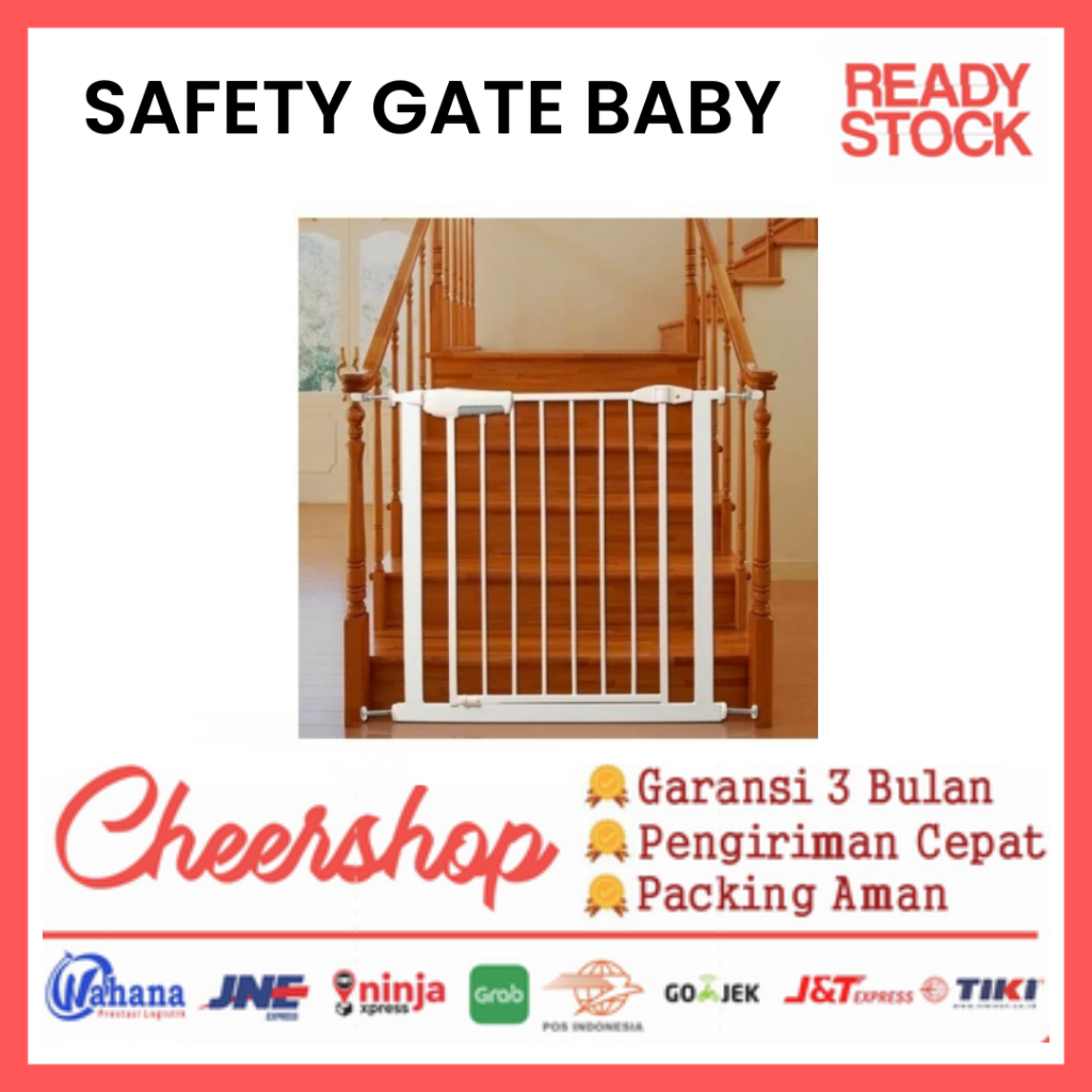 Jual Baby Safety Gate Pagar Pengaman Bayi Pagar Pembatas Tangga Baby ...